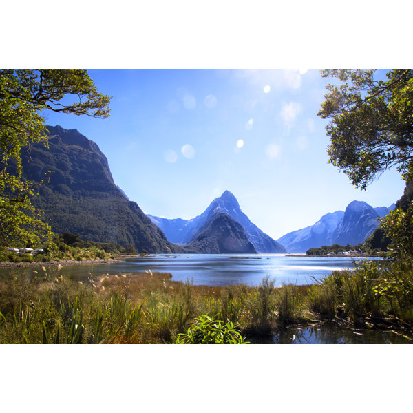 Millwood Pines Mitre Peak, New Zealand On Canvas by Roman Nikau ... Millwood Pines Mitre Peak, New Zealand On Canvas by Roman Nikau ...